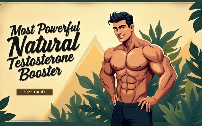 Most Powerful Natural Testosterone Booster – 2025 Guide