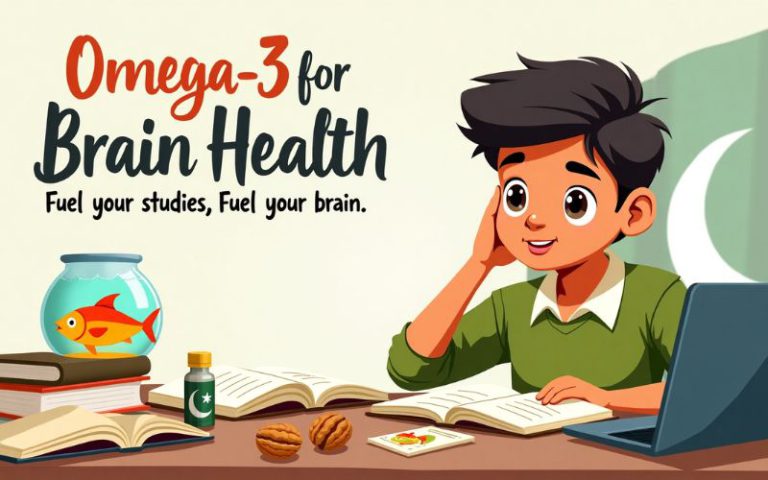 Omega 3 for Students in Pakistan – Boost Brain Health