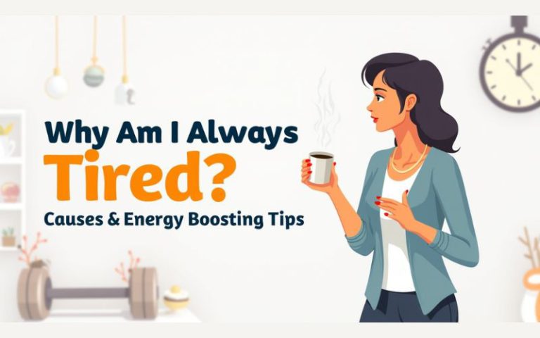 Why Am I Always Tired? Causes & Energy Fixes