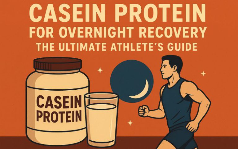 Casein Protein for Overnight Recovery: The Ultimate Athlete’s Guide