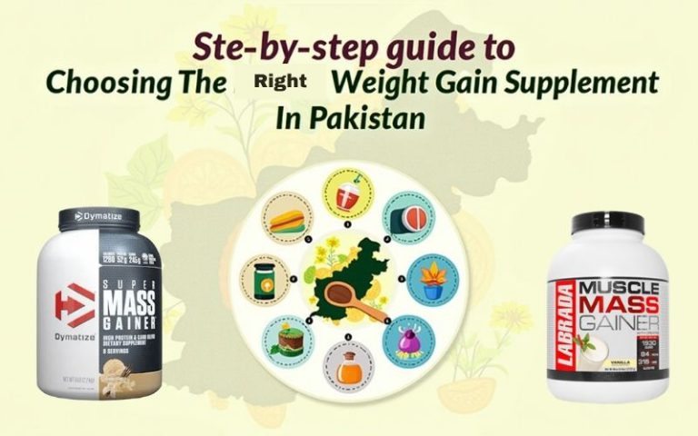 Step-by-Step Guide to Choosing Weight Gain Supplements in Pakistan